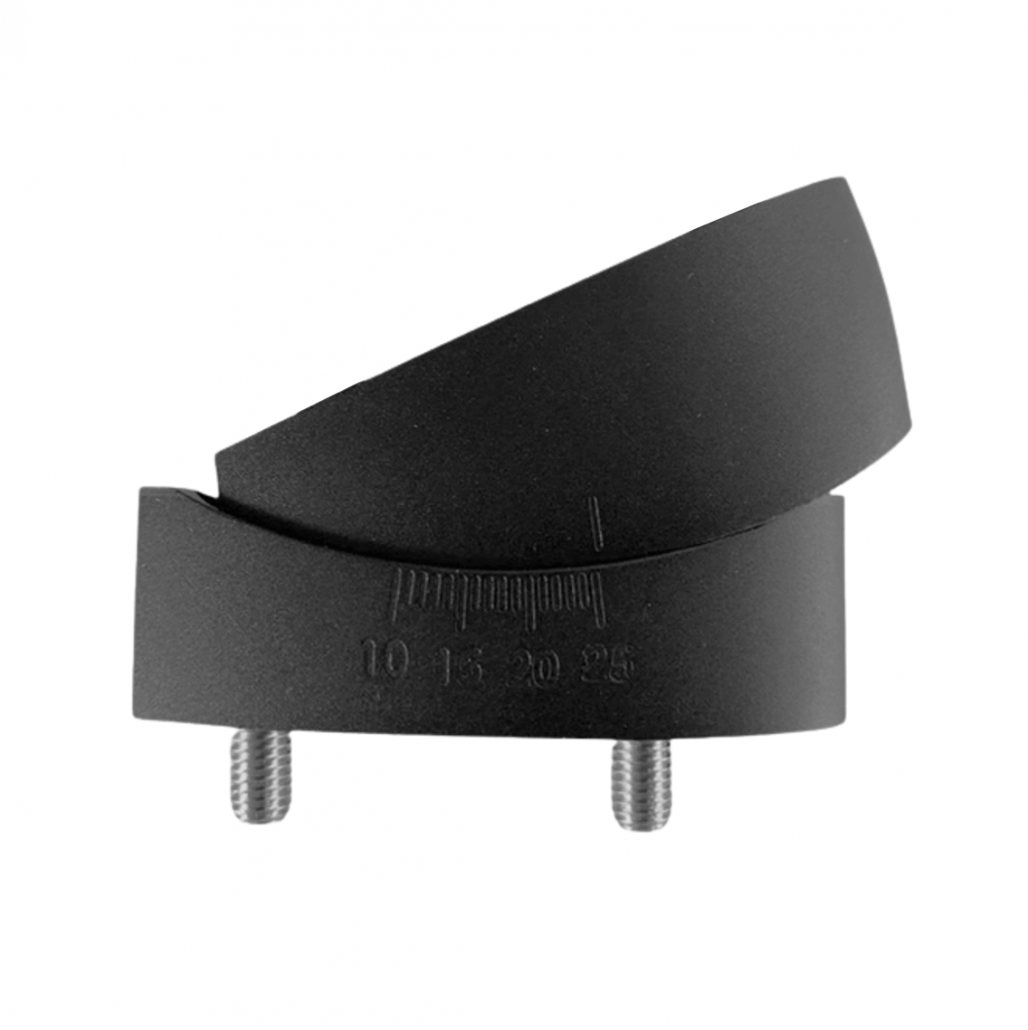 Adjustable Angled Riser Block For Aero Bars | Anodised Aluminium