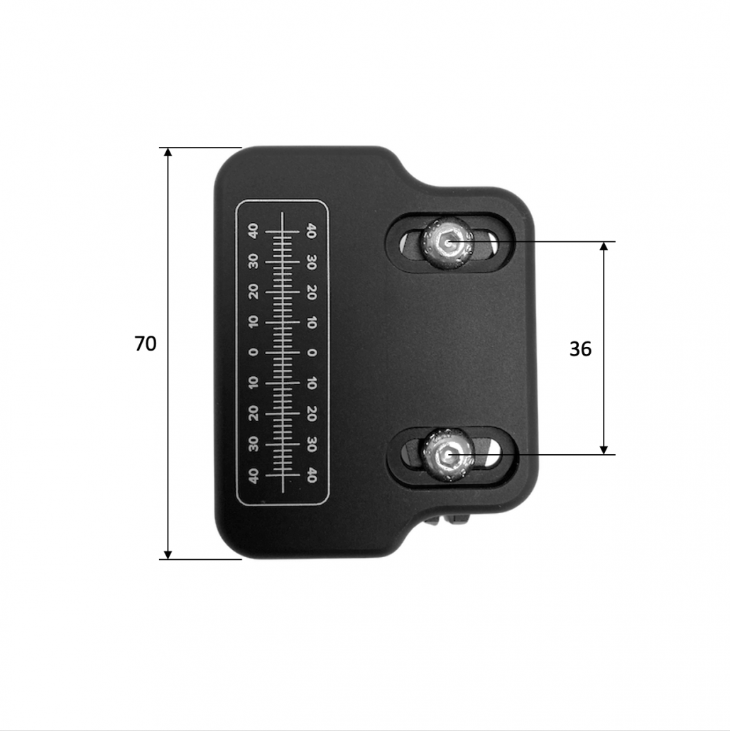 Bolts Almost Any Aero Bar To FasTT Adjustable Angled Riser