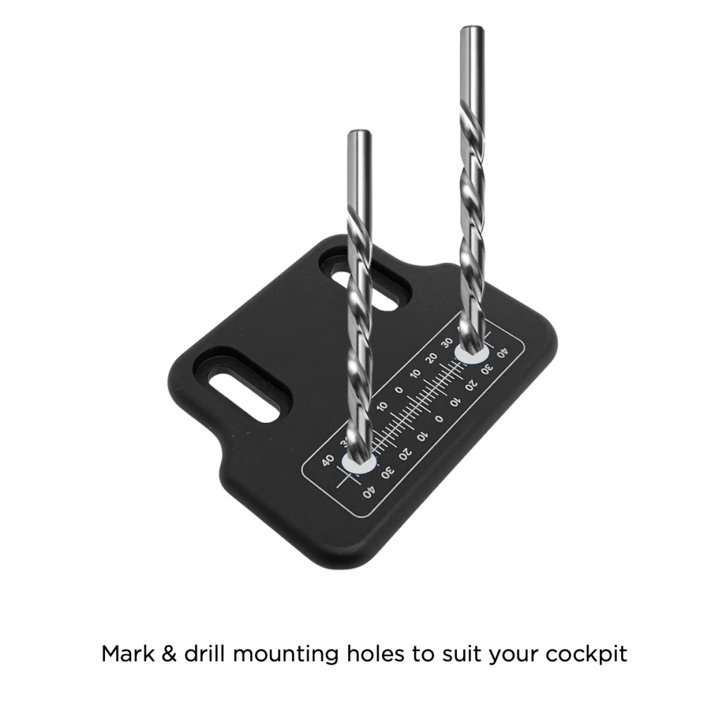 Bolts Almost Any Aero Bar To FasTT Adjustable Angled Riser