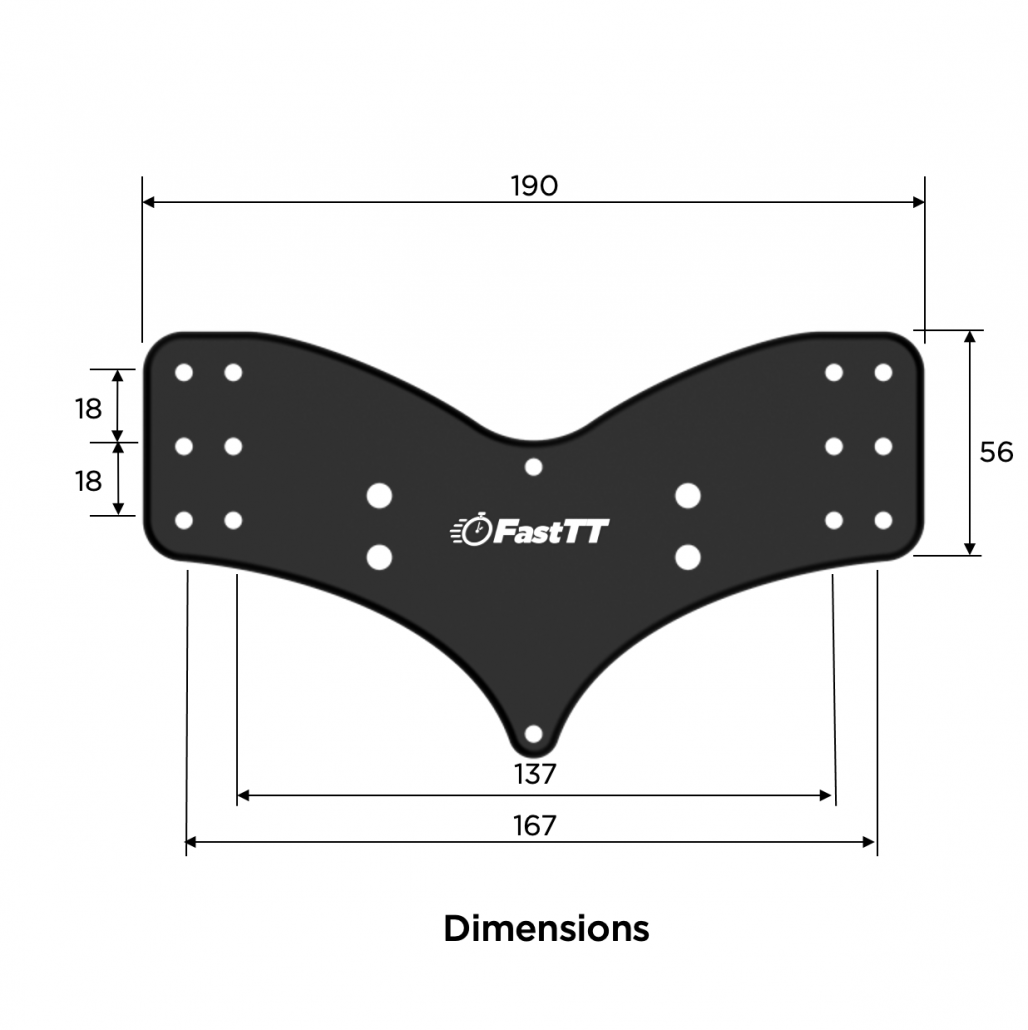 Felt IA 1.0 Adapter Plate For Aero Bars