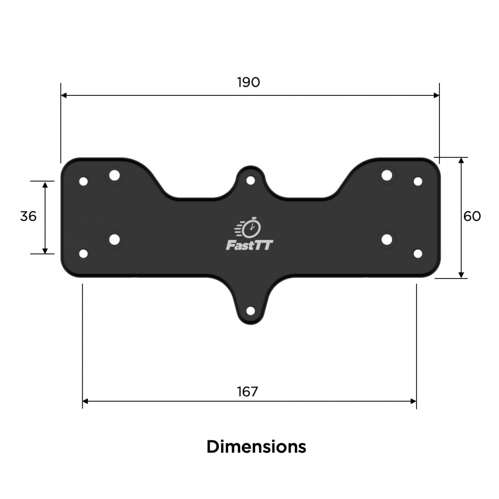 Trek Speed Concept Adapter Plate for Triathlon Handlebars