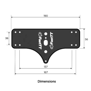 Mono Riser Adapter Plate For Aero Bars | Specialized Shiv Tri