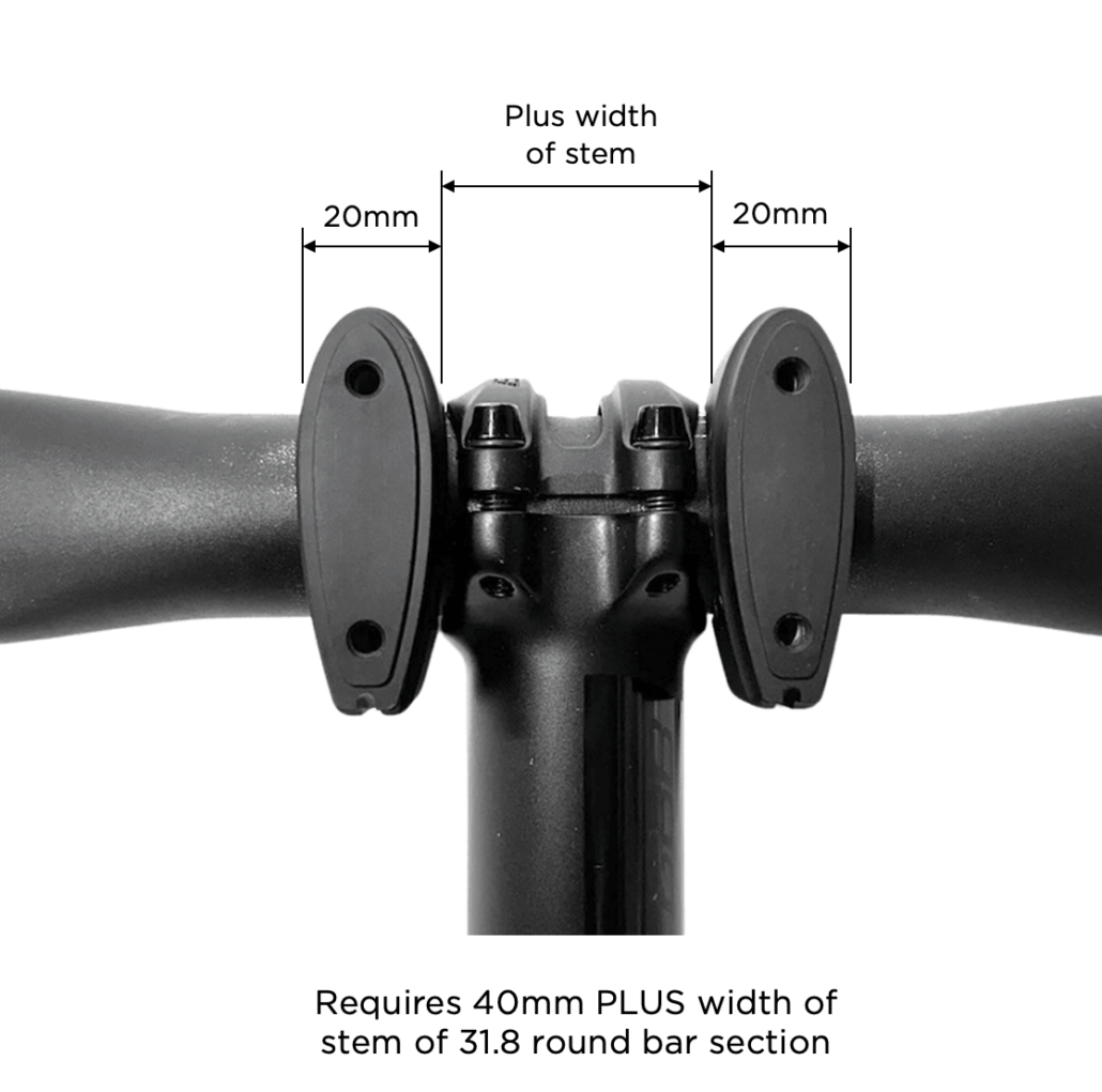 31.8 Round Bar Adapter Kit | Fit FastTT Aero Bars To All bikes