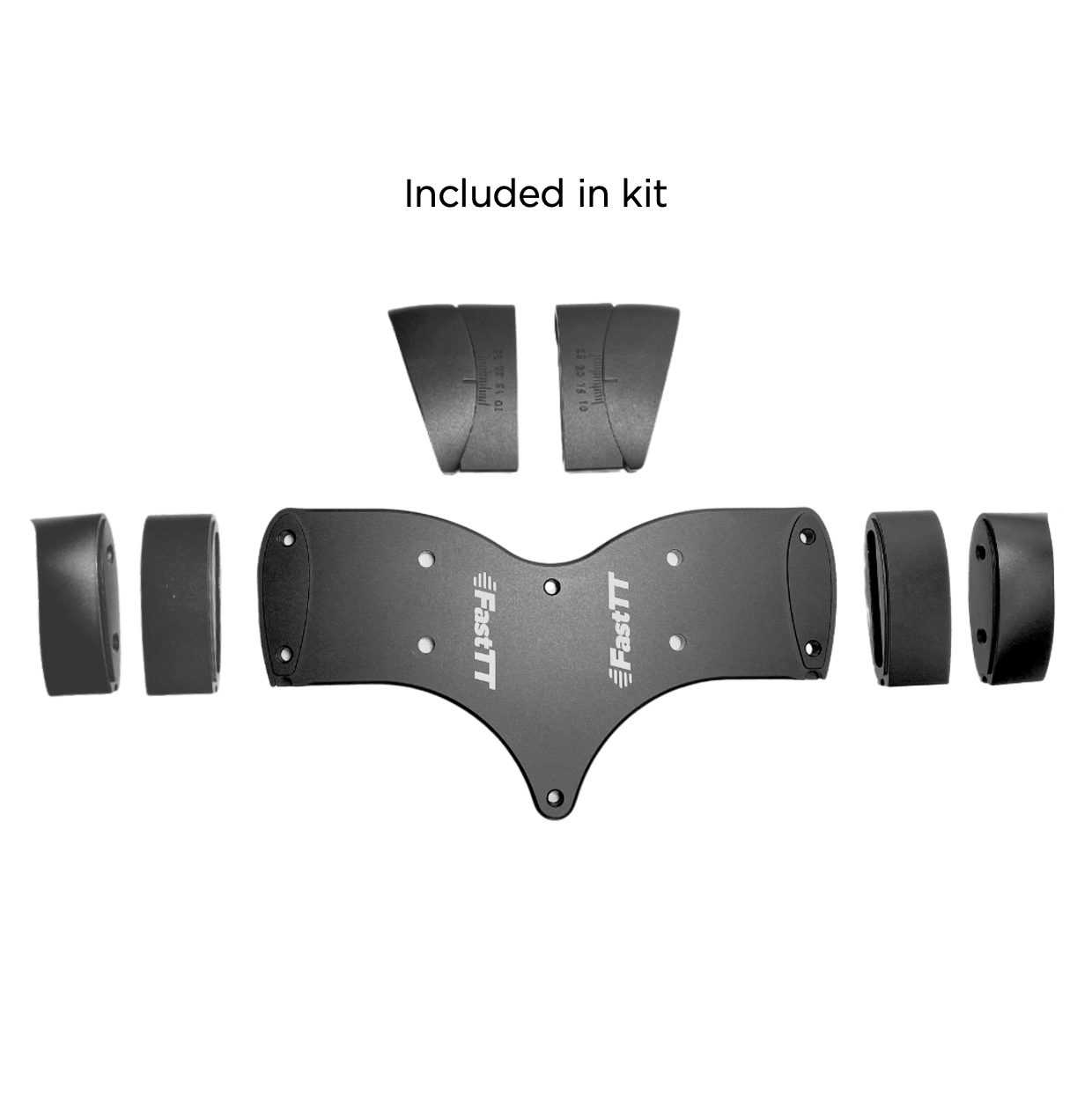 Aero Bar Adapter Kit | Cervelo P5 | 3T Aduro Base Bar