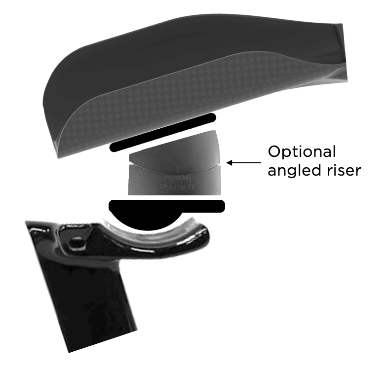 Cervelo P5 Disc-P3X EX10 EX14 Riser Aerobar Fitment | FastTT