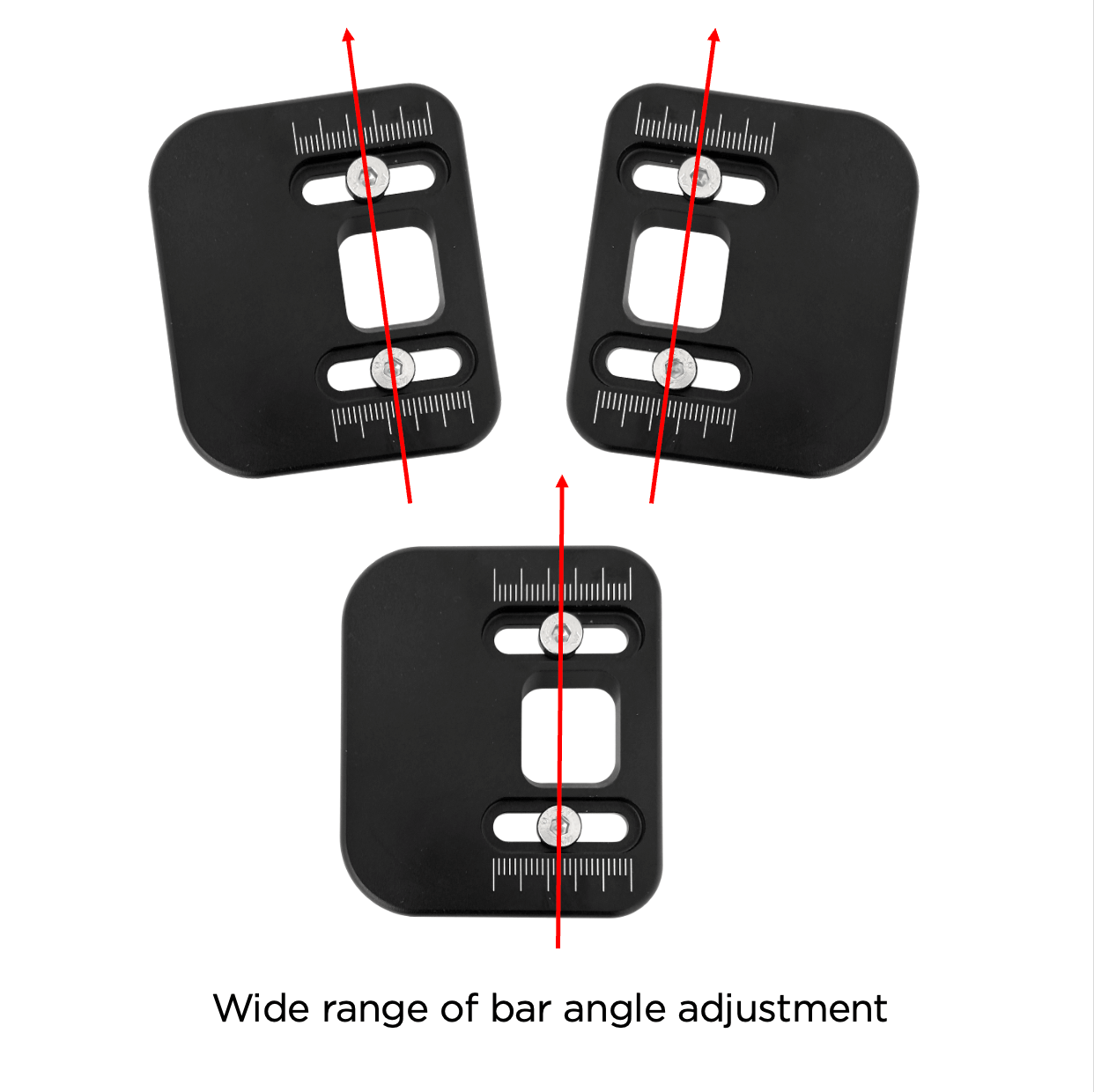 Bolts Almost Any Aero Bar To FasTT Adjustable Angled Riser