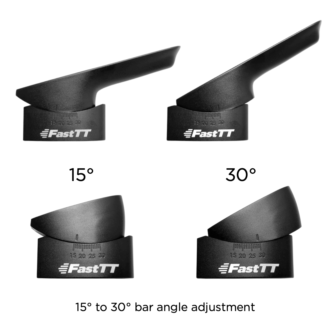 Combo STD & Extended Angled Riser Block For Triathlon Bars