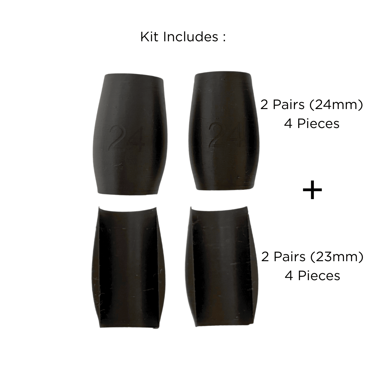 Bar End Grips Inserts For Basebars, Aerobars, Extension Poles